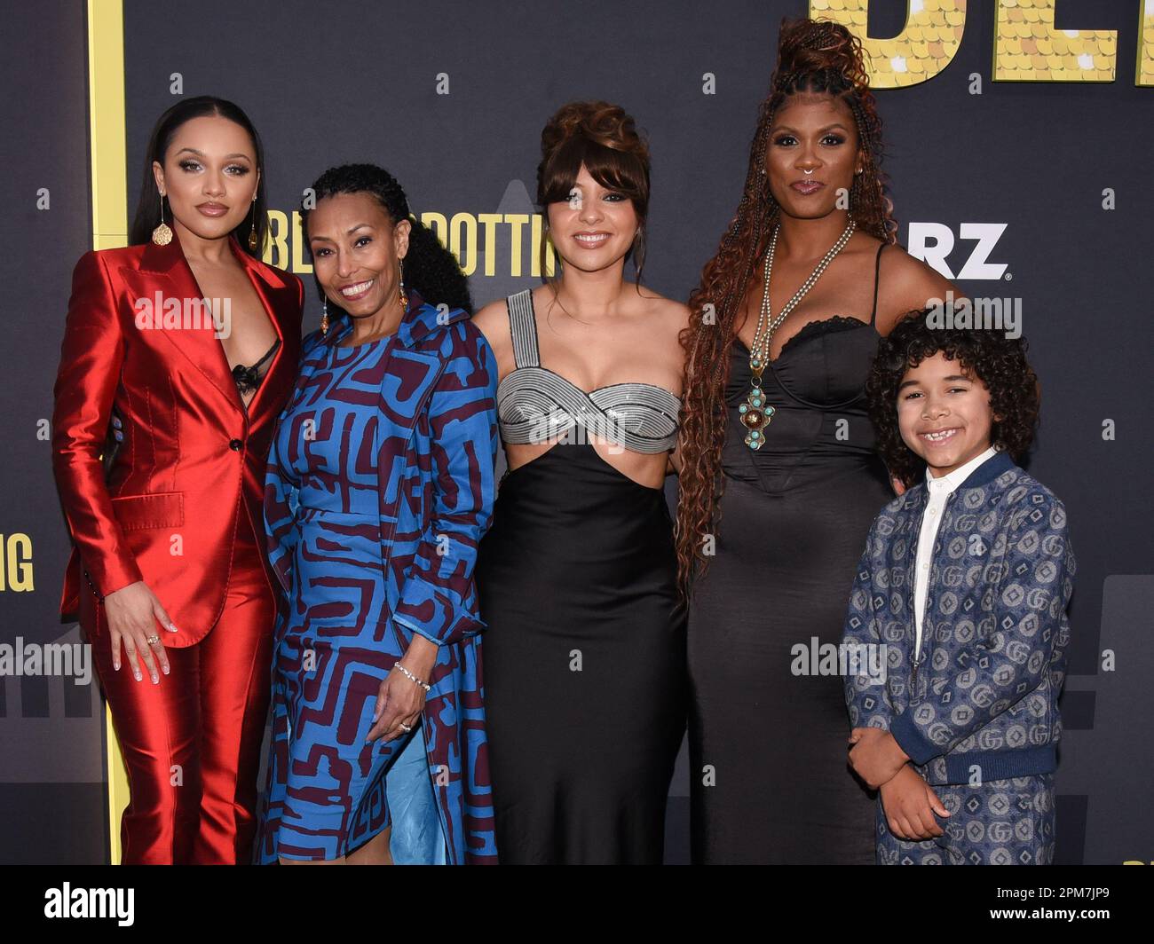 April 11, 2023, Hollywood, California, United States: (L-R) Jaylen ...