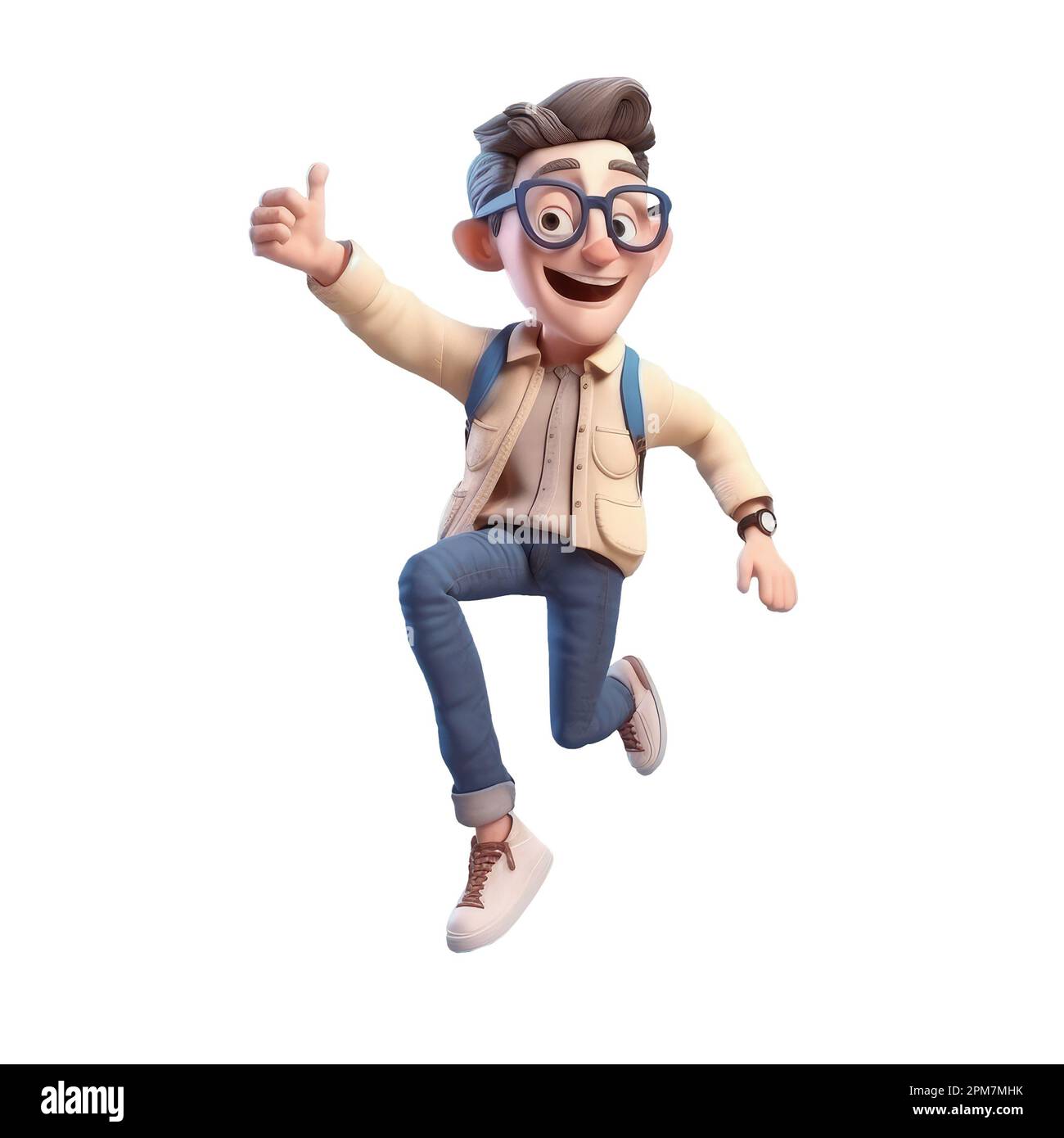 Cartoon figure boy Cut Out Stock Images & Pictures - Alamy