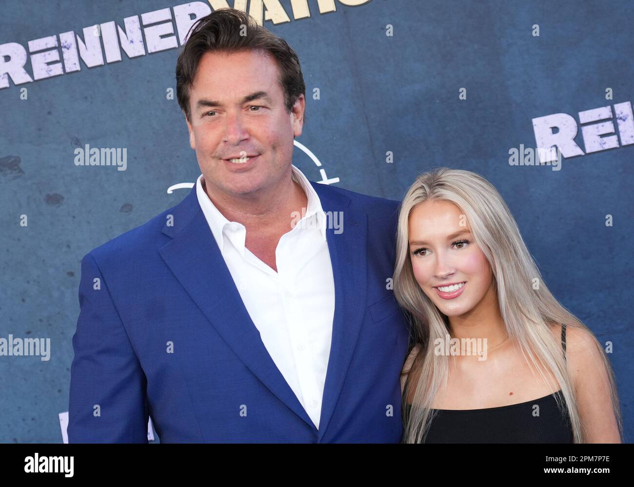 (L-R) Rory Millikin and London Millikin arrives at the Disney+'s ...