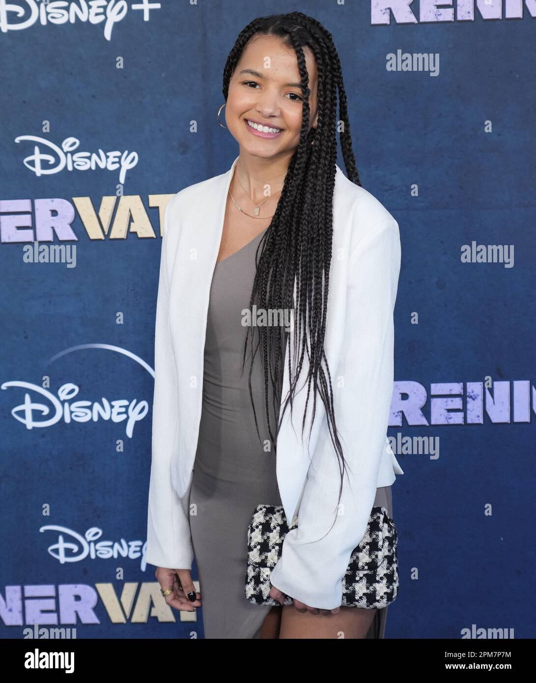 Deja Monique Cruz arrives at the Disney+'s Original Series ...