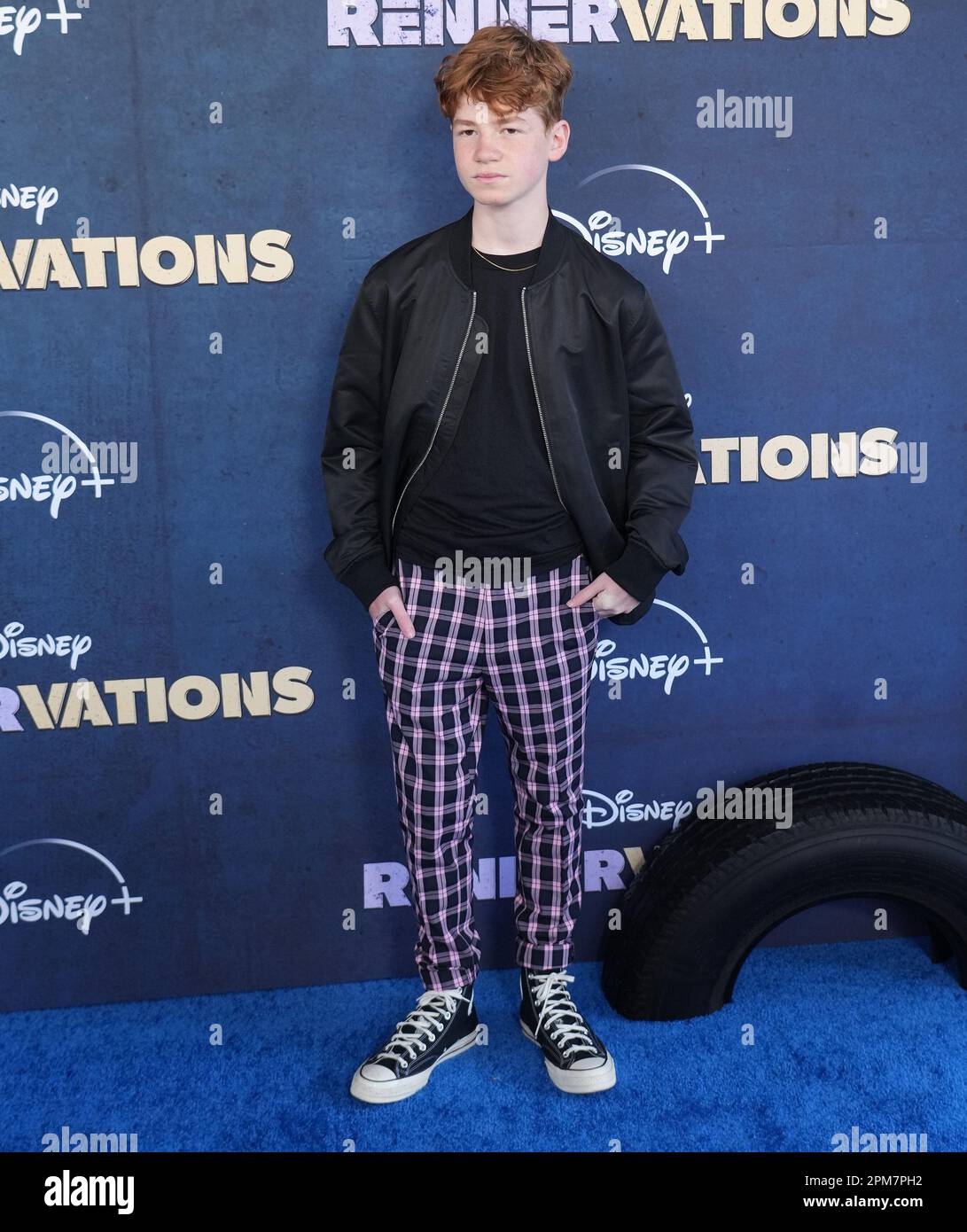 Landon Gordon arrives at the Disney+'s Original Series RENNERVATIONS ...
