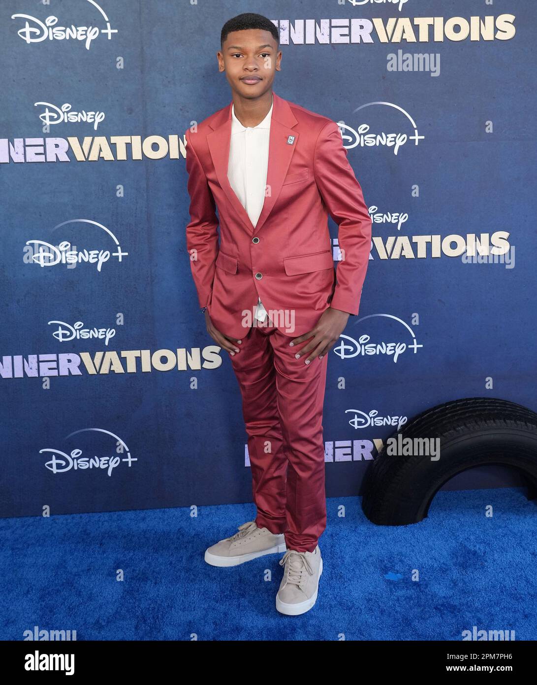 Alfred Lewis arrives at the Disney+'s Original Series RENNERVATIONS Los Angeles Premiere held at ...