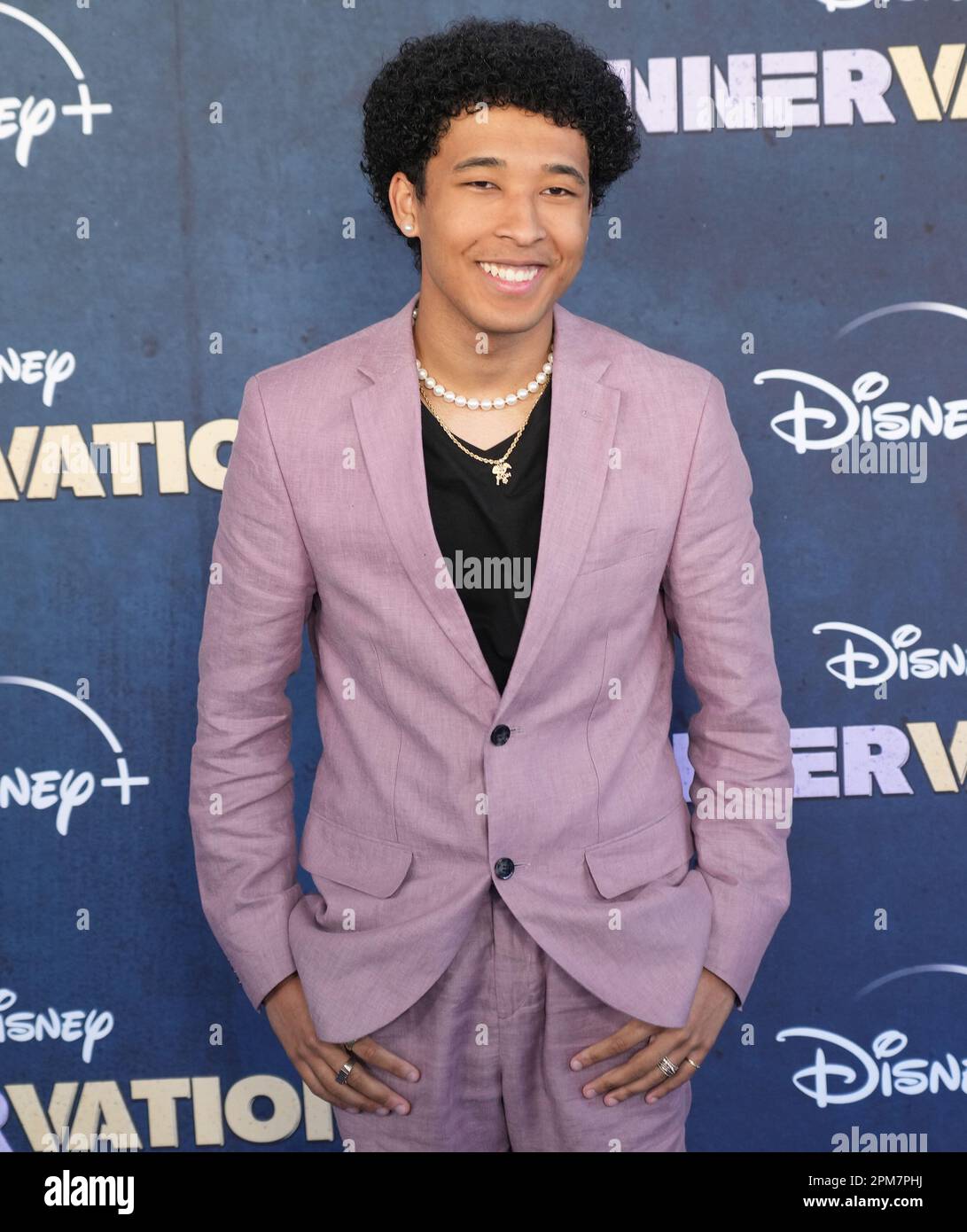 Adrian Lyles arrives at the Disney+'s Original Series RENNERVATIONS Los ...