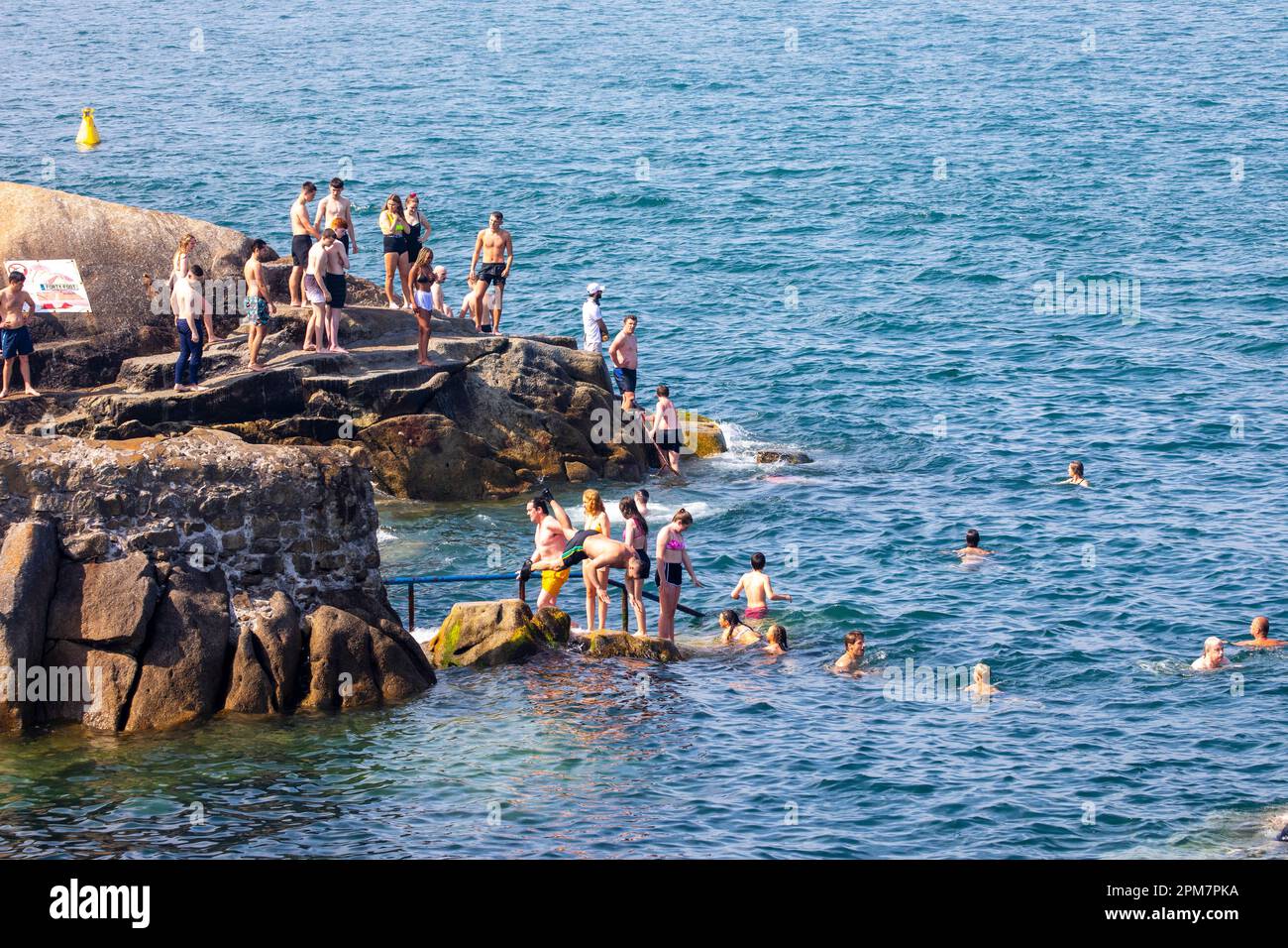 forty foot bathing place Stock Photo - Alamy