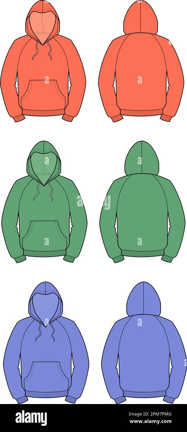 Black hoodie boy Stock Vector Images - Alamy