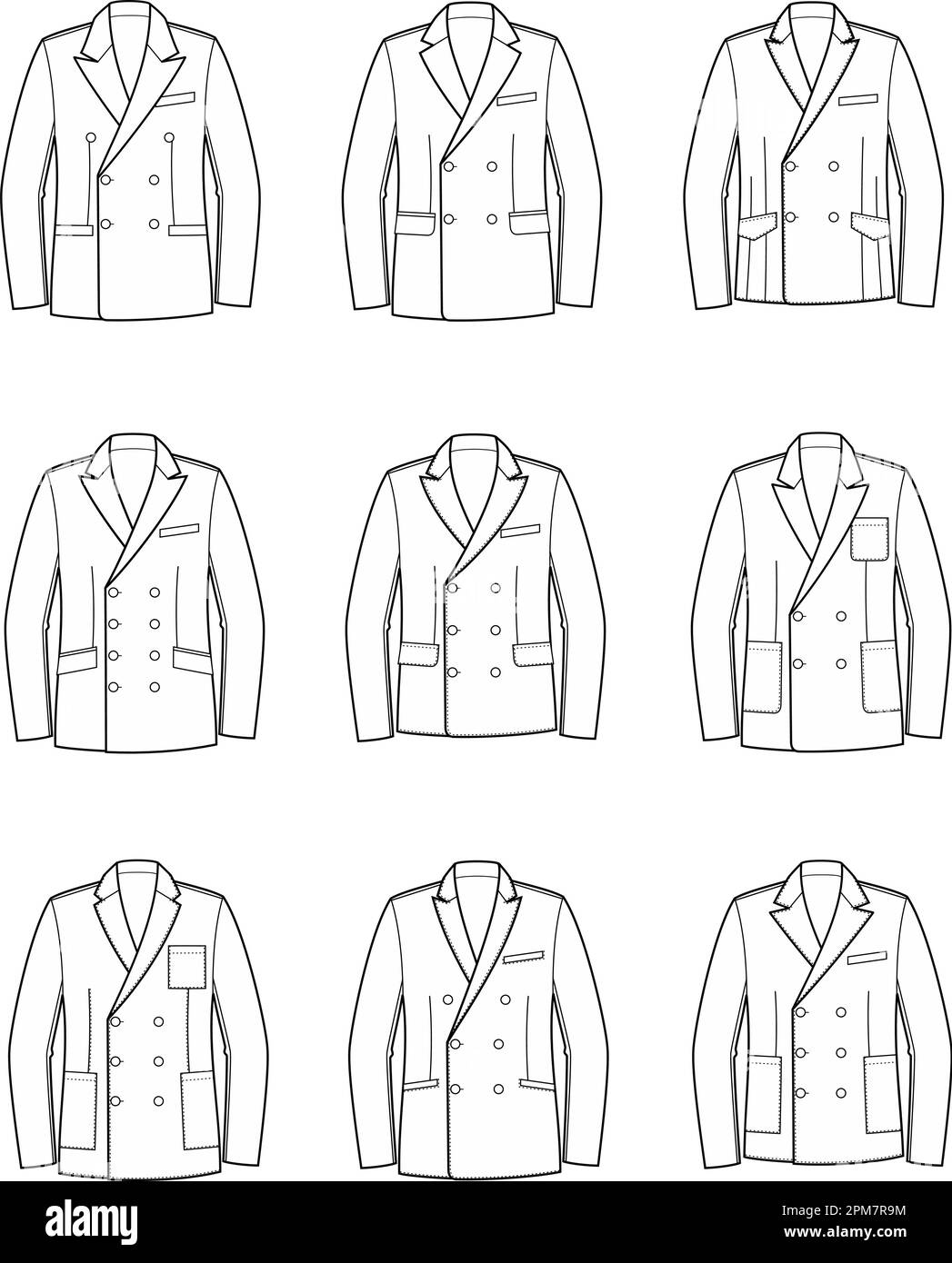 Mens blazer Stock Vector Images - Alamy