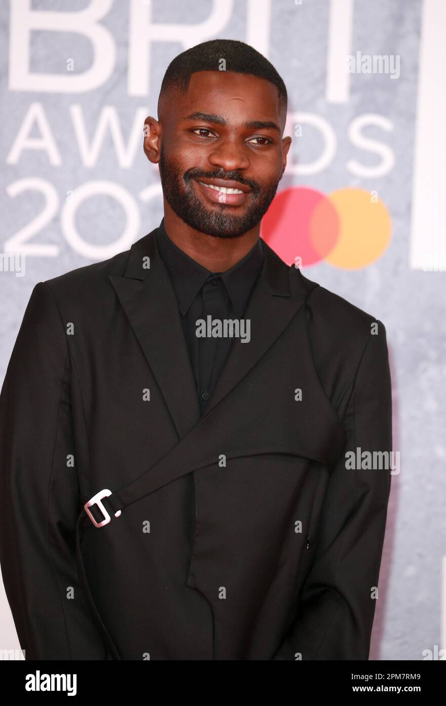Dave attends The BRIT Awards 2022 at the O2 arena in London Stock Photo ...