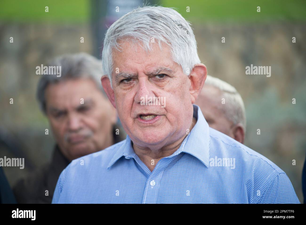 Former Liberal Indigenous Australians minister Ken Wyatt speaks to ...