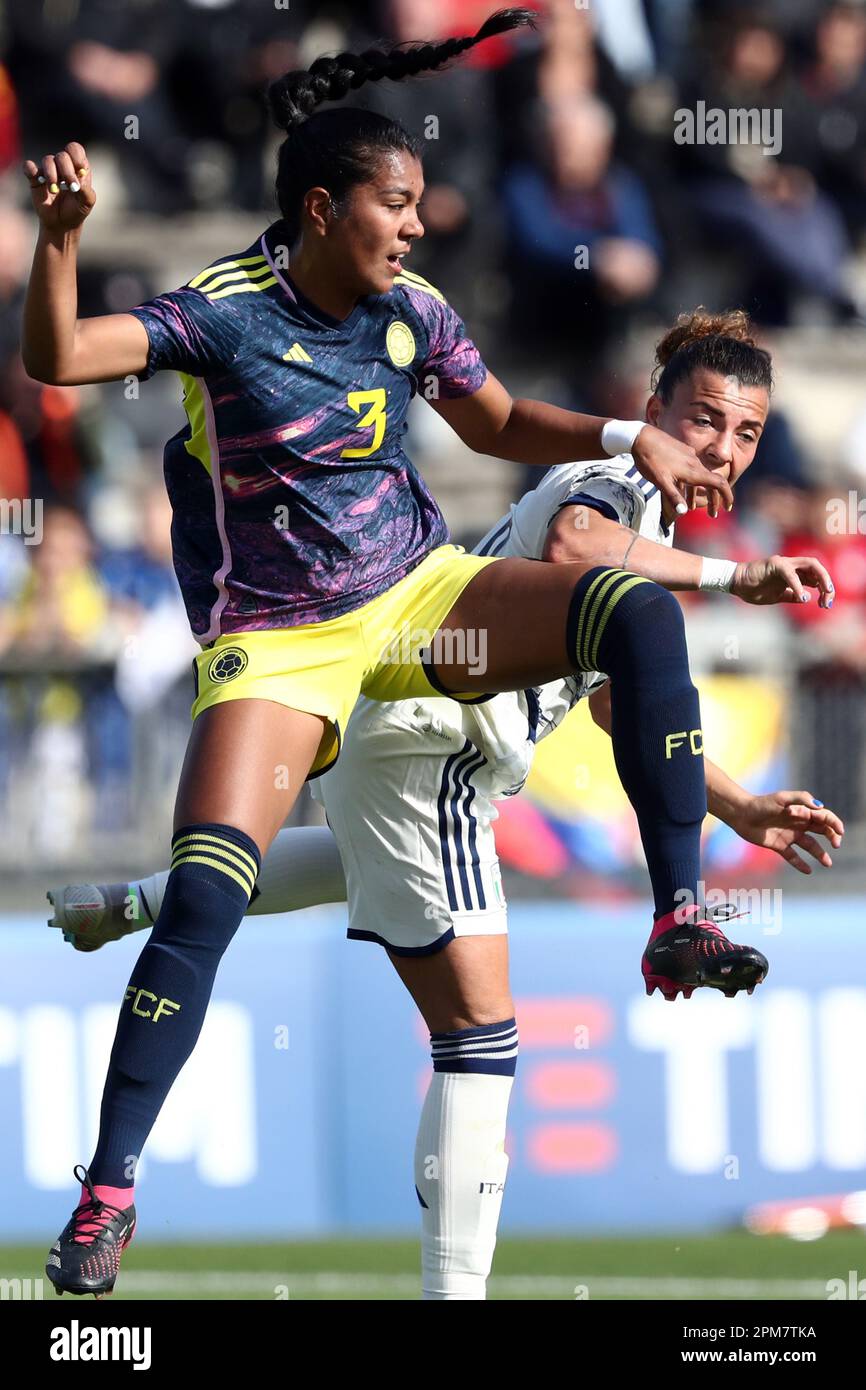 ROME, Italy - 11.04.2023: Daniela ARIAS (COLOMBIA), Arianna CARUSO ...