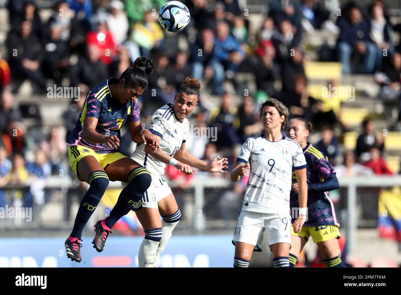 ROME, Italy - 11.04.2023: Daniela ARIAS (COLOMBIA), Arianna CARUSO ...