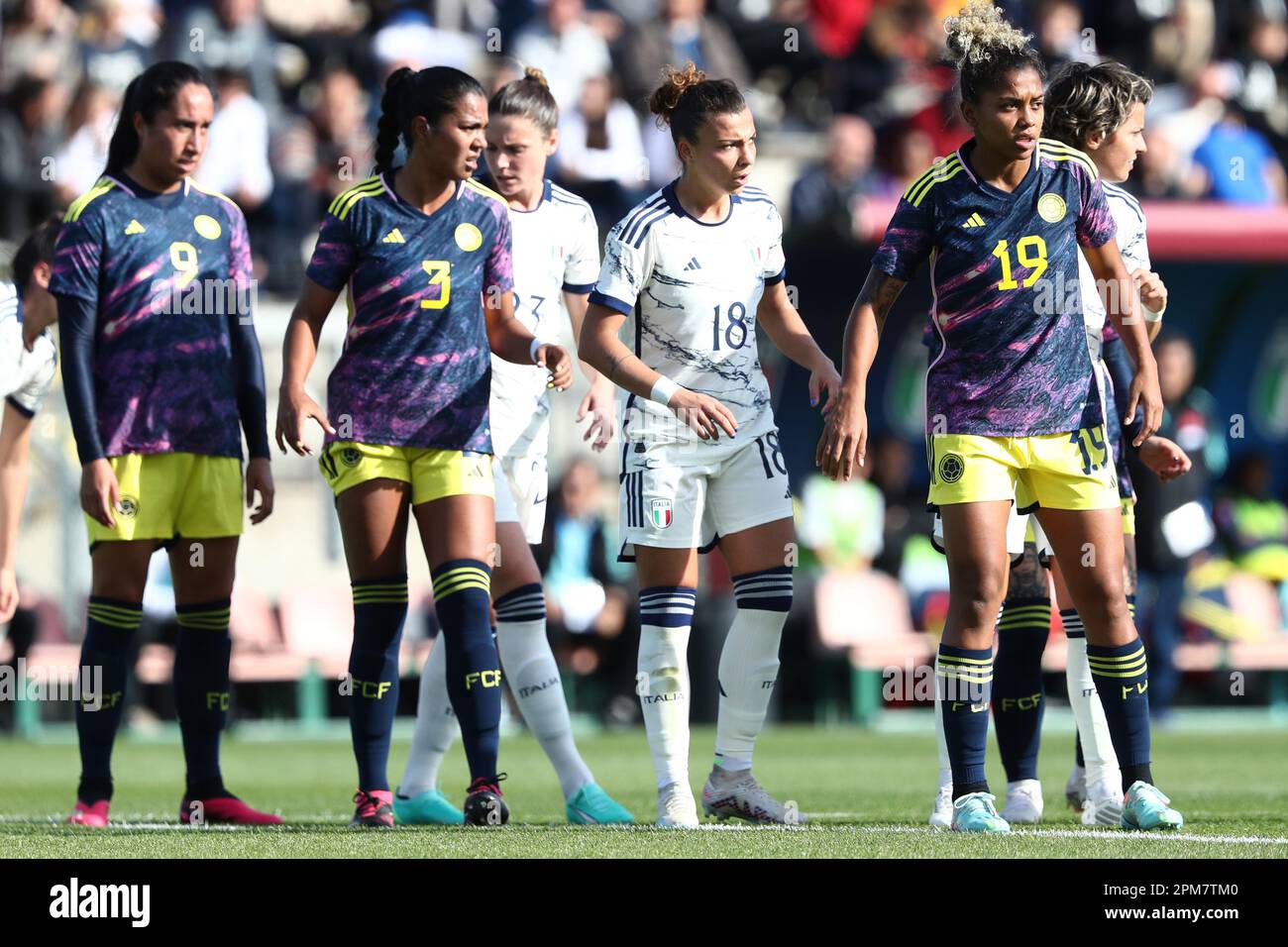 ROME, Italy - 11.04.2023: Daniela ARIAS (COLOMBIA), Arianna CARUSO ...