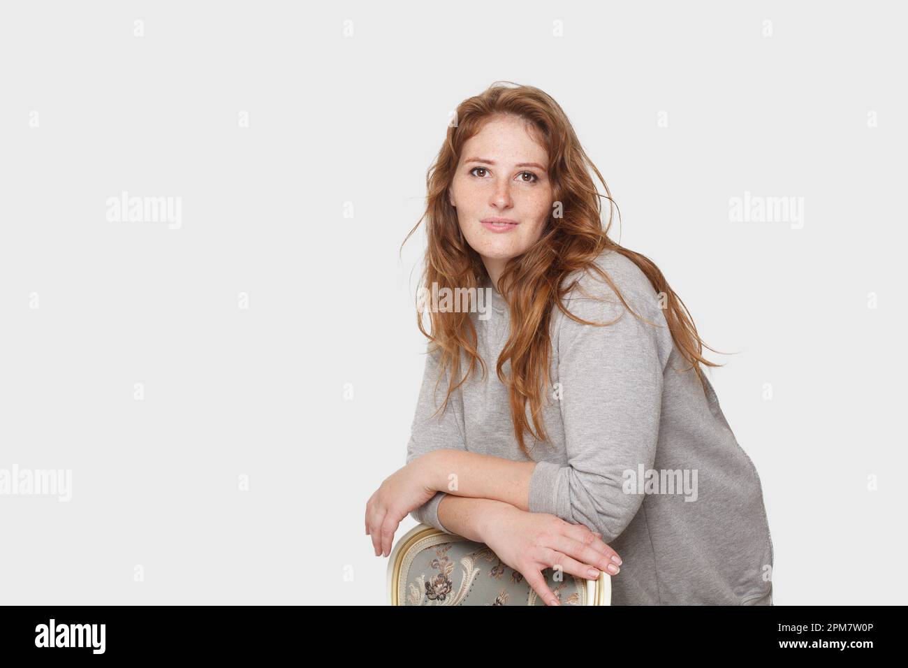 Portrait body positive cute hi-res stock photography and images - Alamy