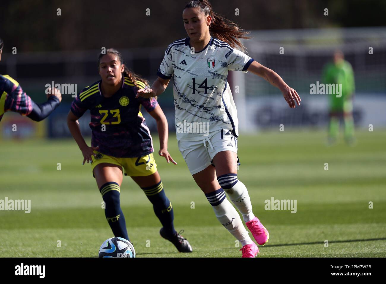 Rome, Italy. 11th Apr, 2023. ROME, Italy - 11.04.2023: Elexa BAHR ...