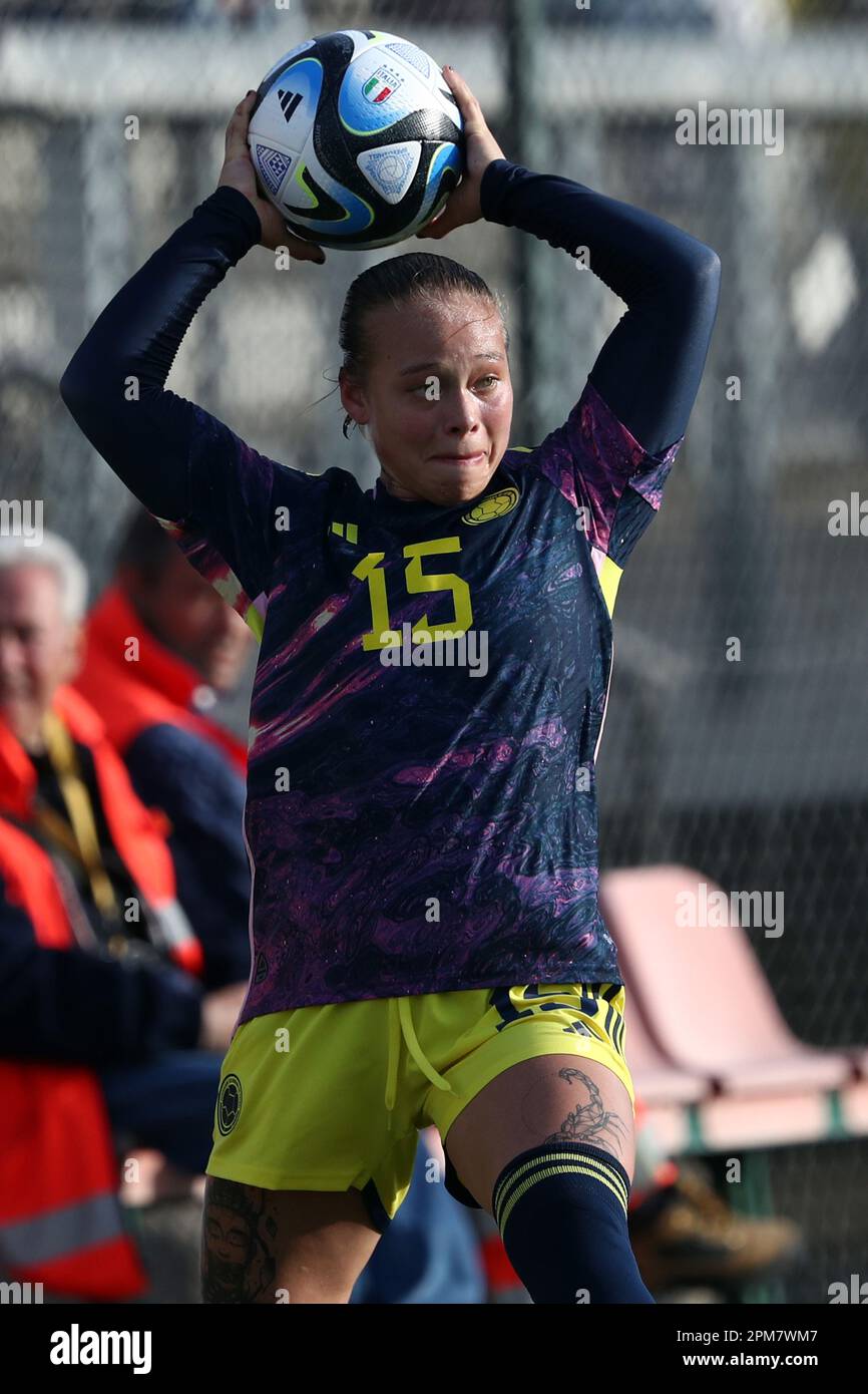 Rome, Italy. 11th Apr, 2023. ROME, Italy - 11.04.2023: Ana Maria GUZMAN ...