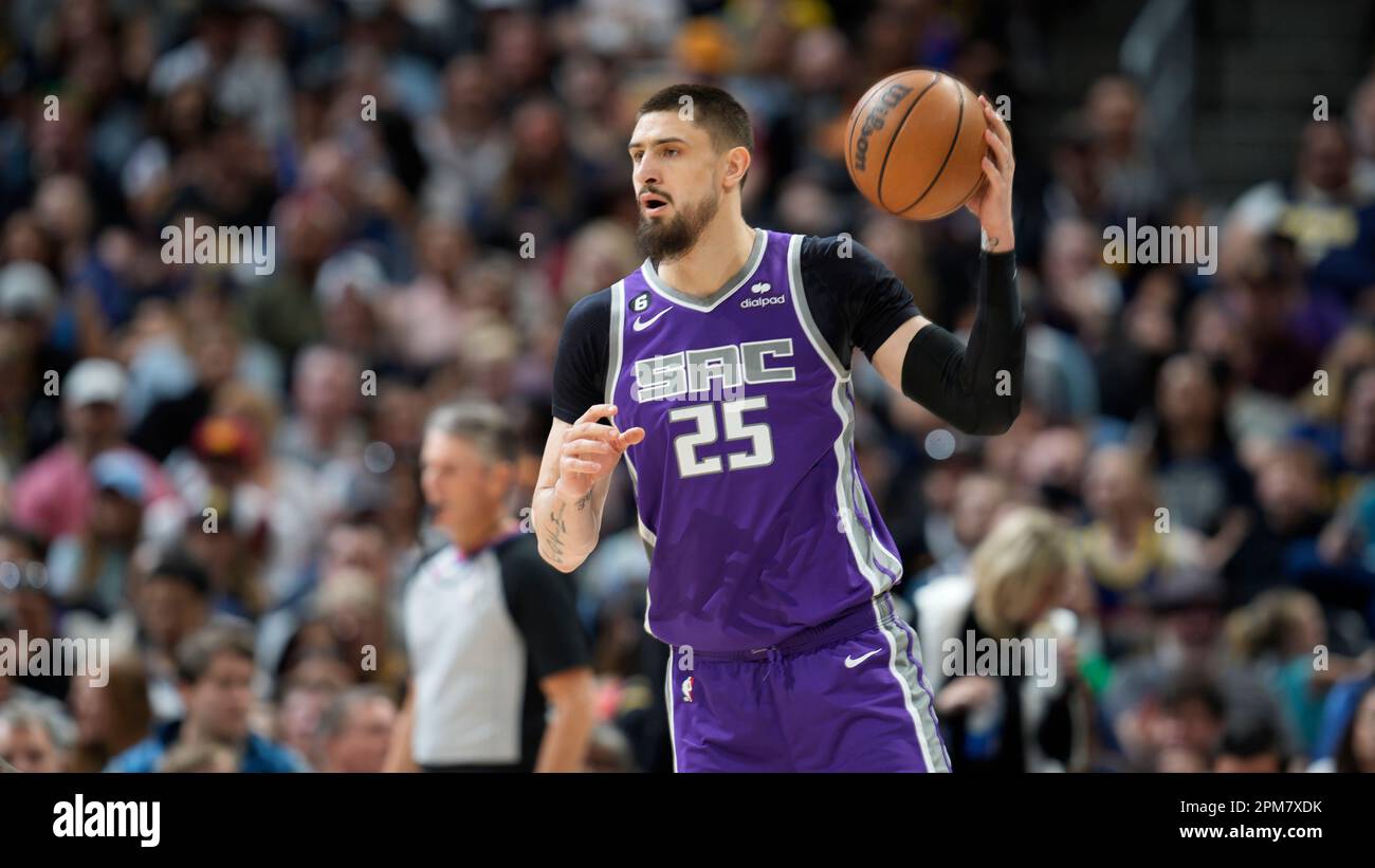 Sacramento Kings center Alex Len (25) in the second half of an NBA ...