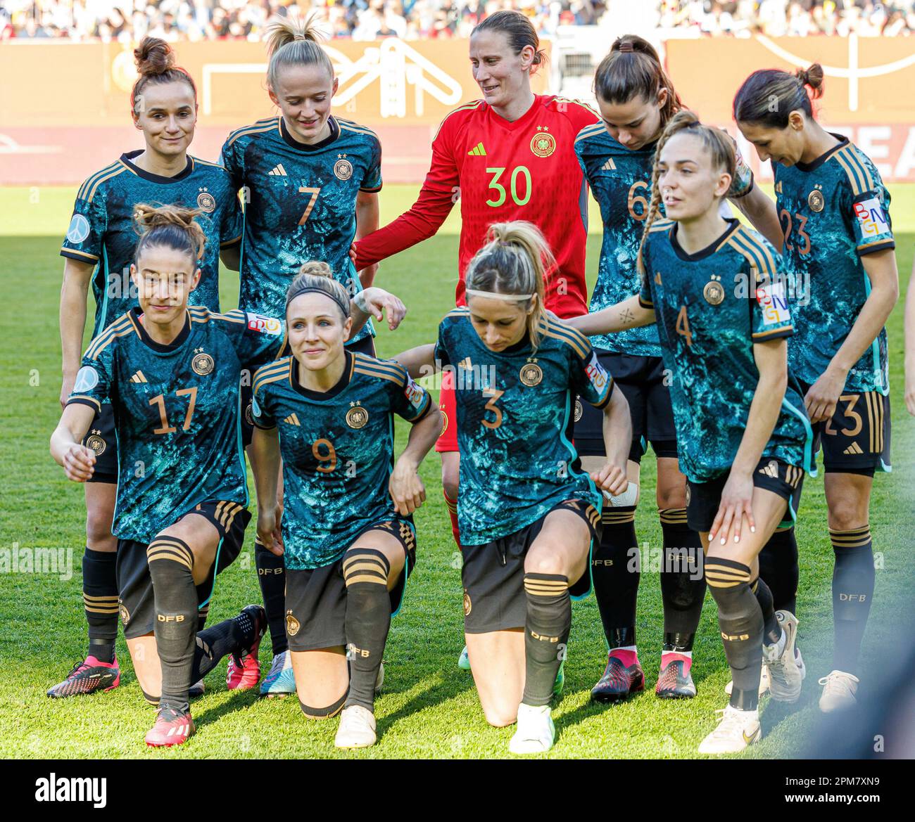 Nuremberg, Deutschland. 11th Apr, 2023. firo : 04/11/2023, football ...