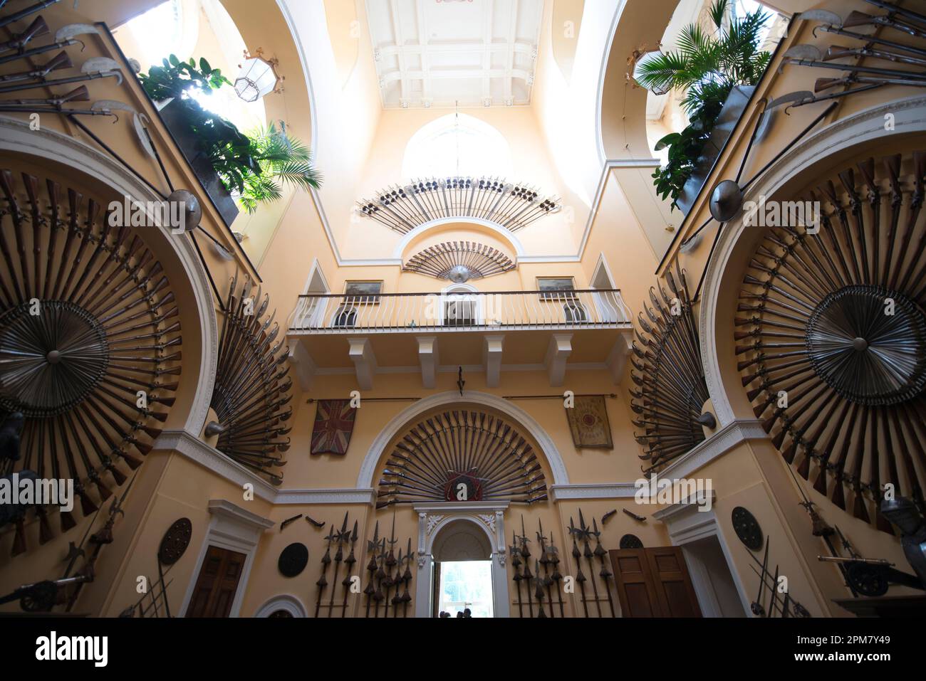 Armoury Hall, Inveraray Castle, Inveraray, Trossachs, Argyll and Bute ...