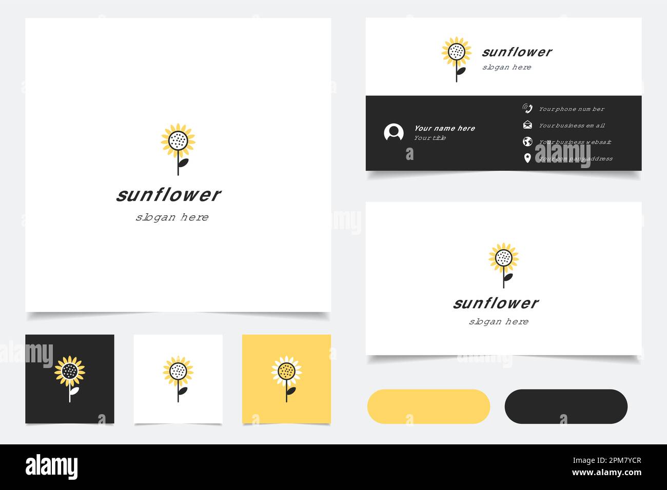 Sunflower Logo Design