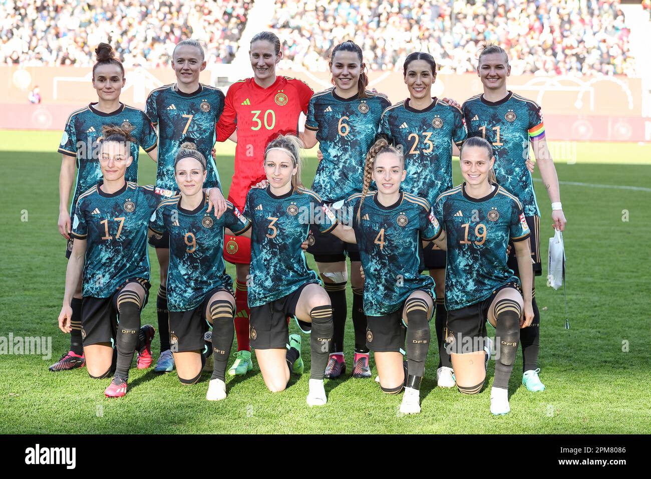 Nuremberg, Germany. 11th Apr, 2023. Soccer, women: Internationals ...
