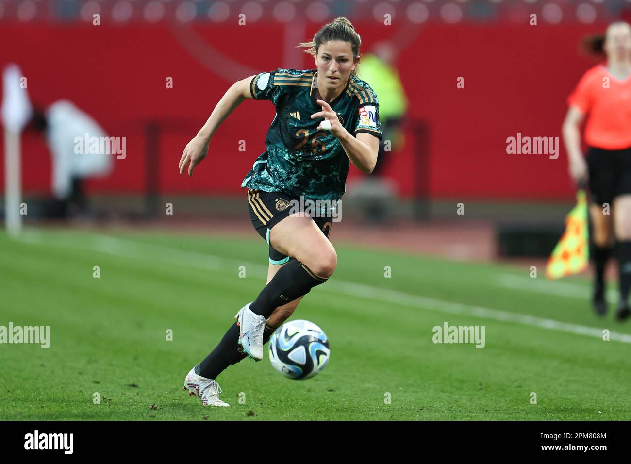 Nuremberg, Germany. 11th Apr, 2023. Soccer, women: Internationals ...