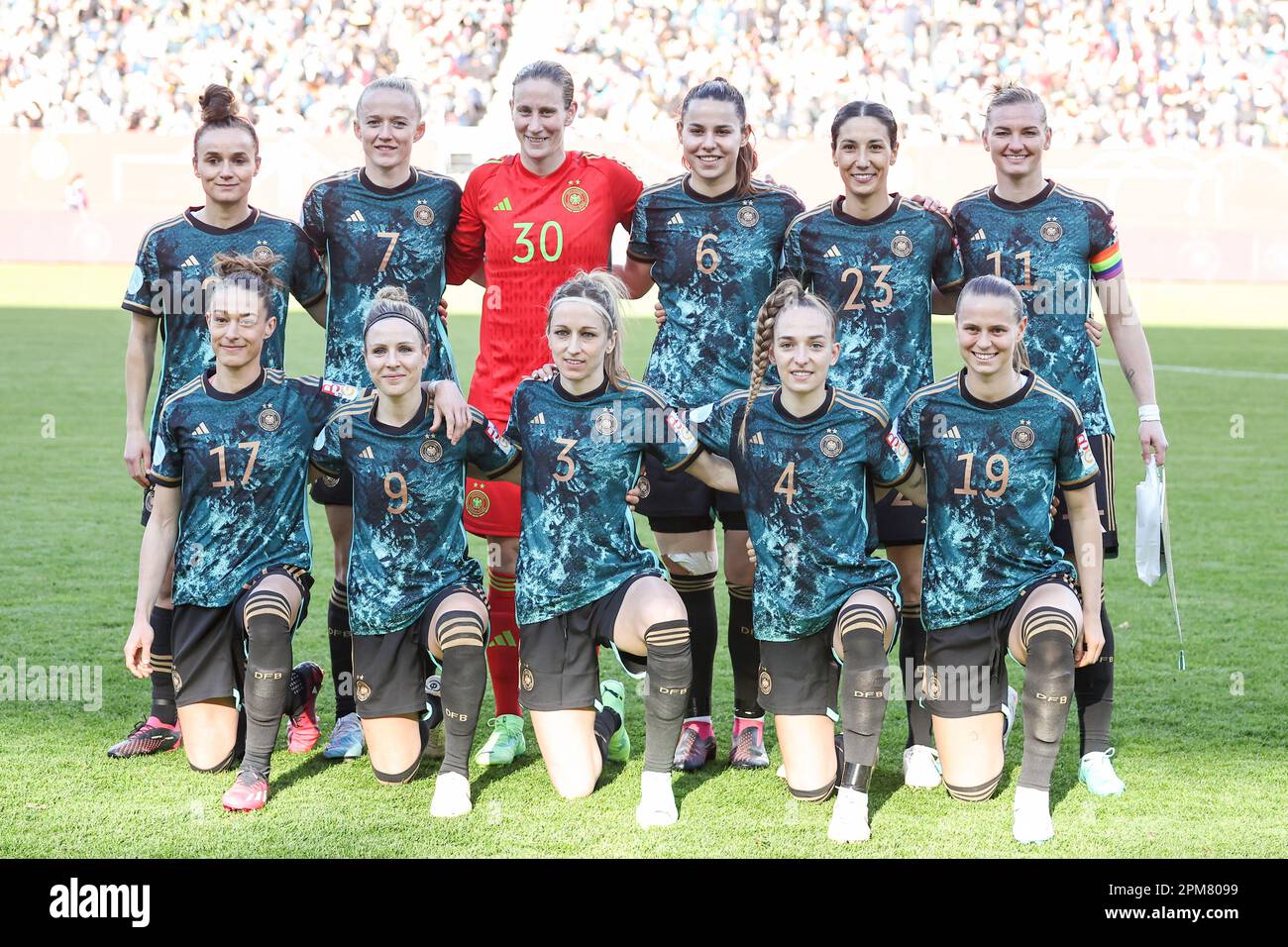 Nuremberg, Germany. 11th Apr, 2023. Soccer, women: Internationals ...