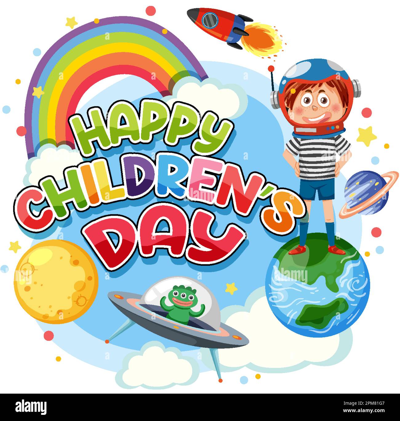Isolated children's day icon illustration Stock Vector Image & Art - Alamy