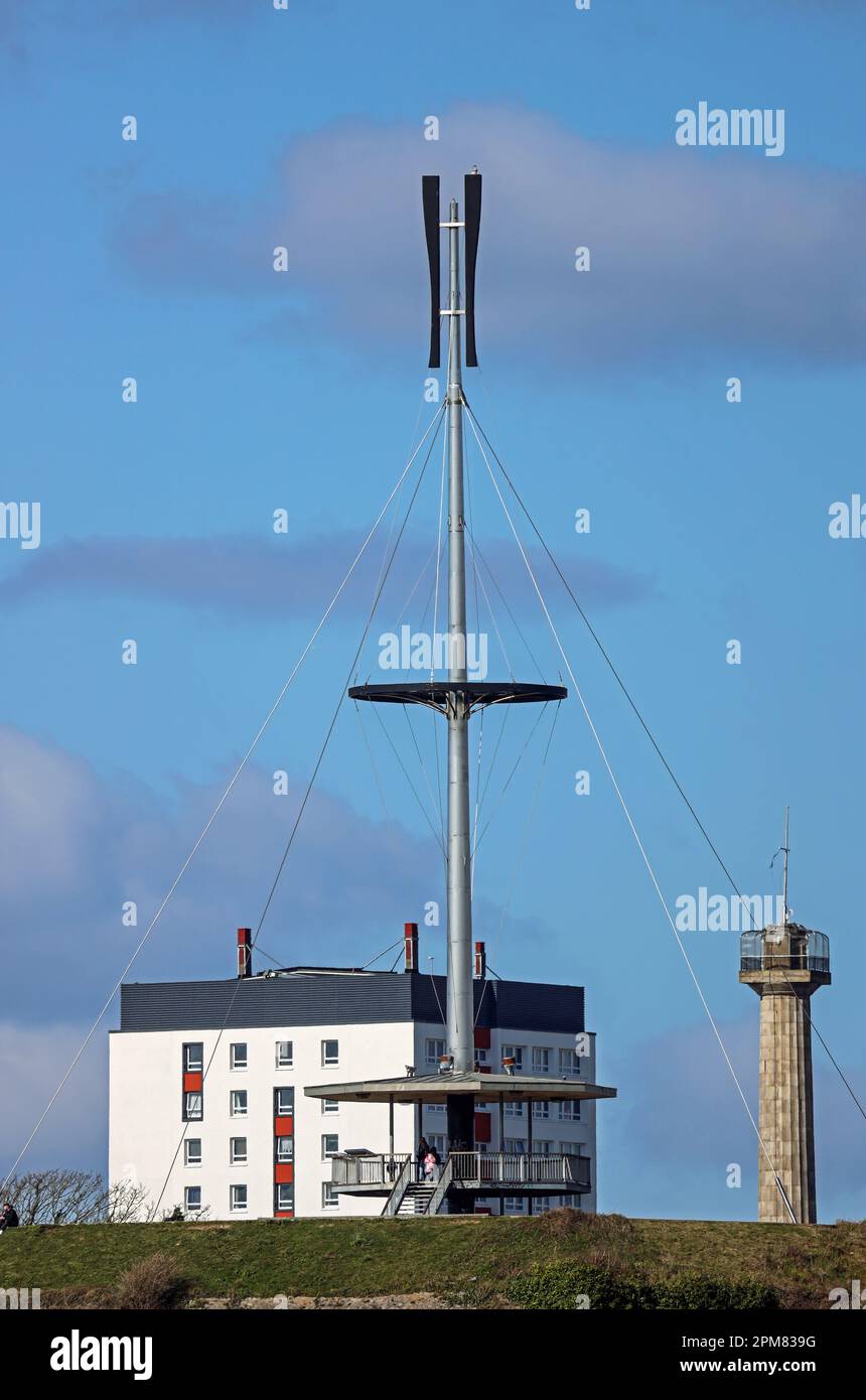 The Mount Wise Observational Tower at the Redoubt, Devonport, Plymouth ...