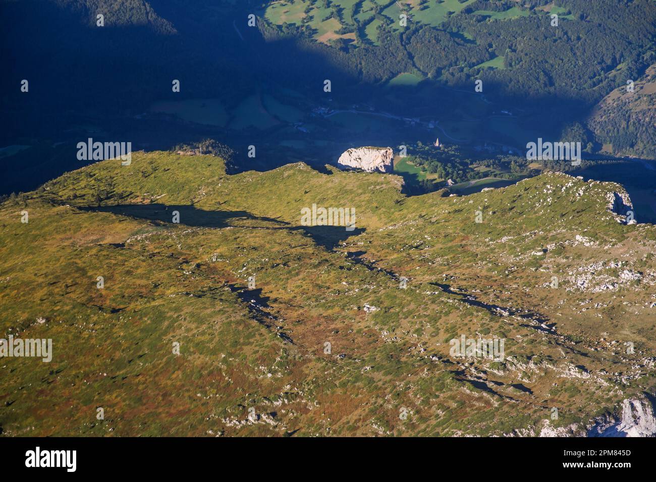 France, Hautes Alpes, massif du Devoluy (aerial view Stock Photo - Alamy