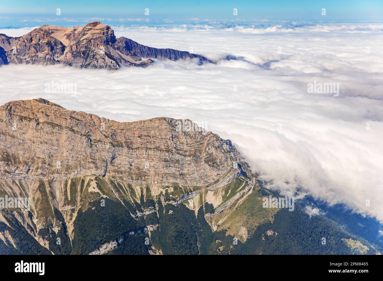 France, Hautes Alpes, massif du Devoluy (aerial view Stock Photo - Alamy