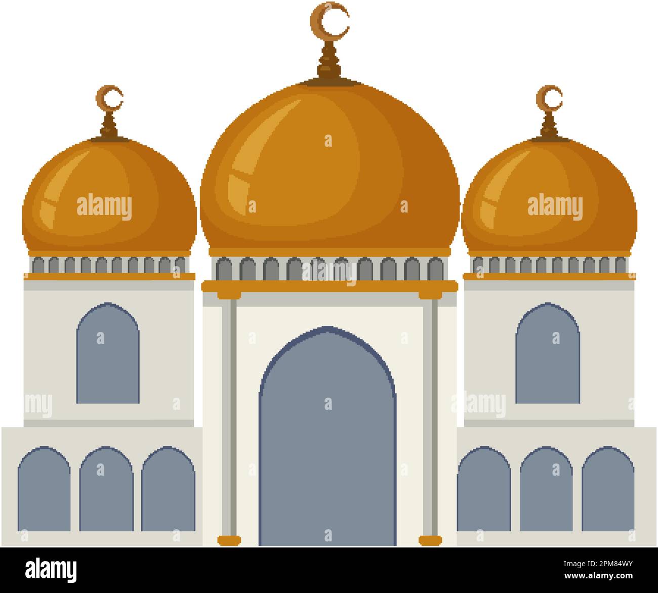 Mosque Building Vector Design illustration Stock Vector Image & Art - Alamy