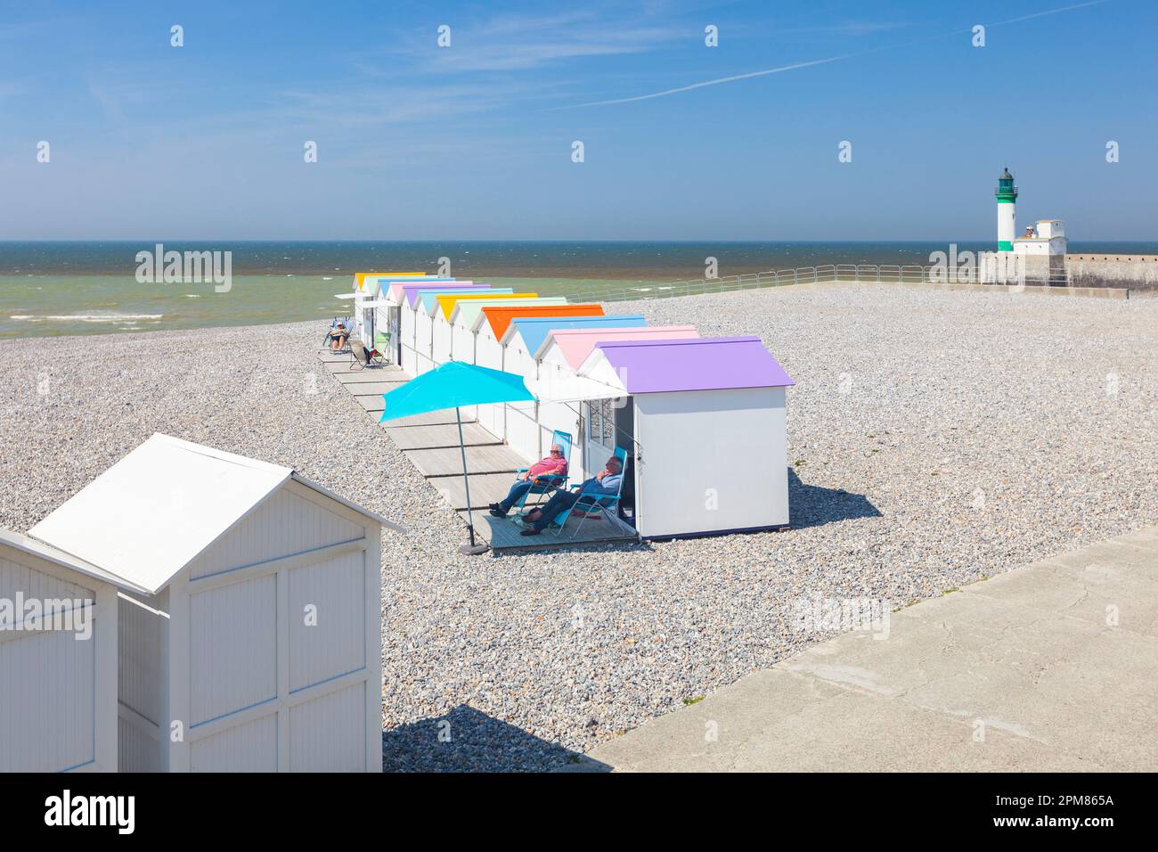 France, Seine Maritime, Cote d'Albatre (Alabaster Coast), Le Treport ...
