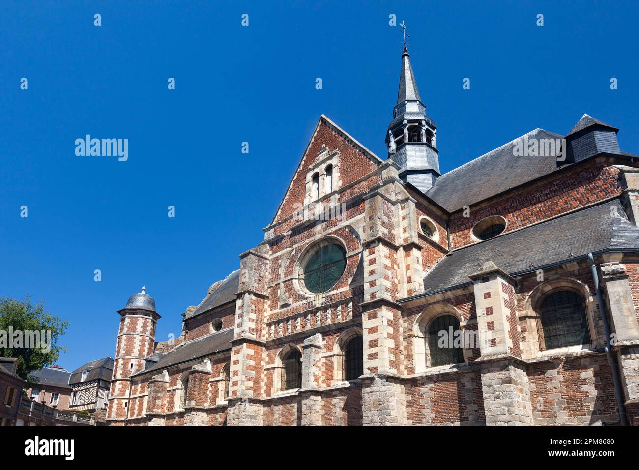 France, Seine Maritime, Eu, downtown, Jesuit College Chapel Stock Photo ...