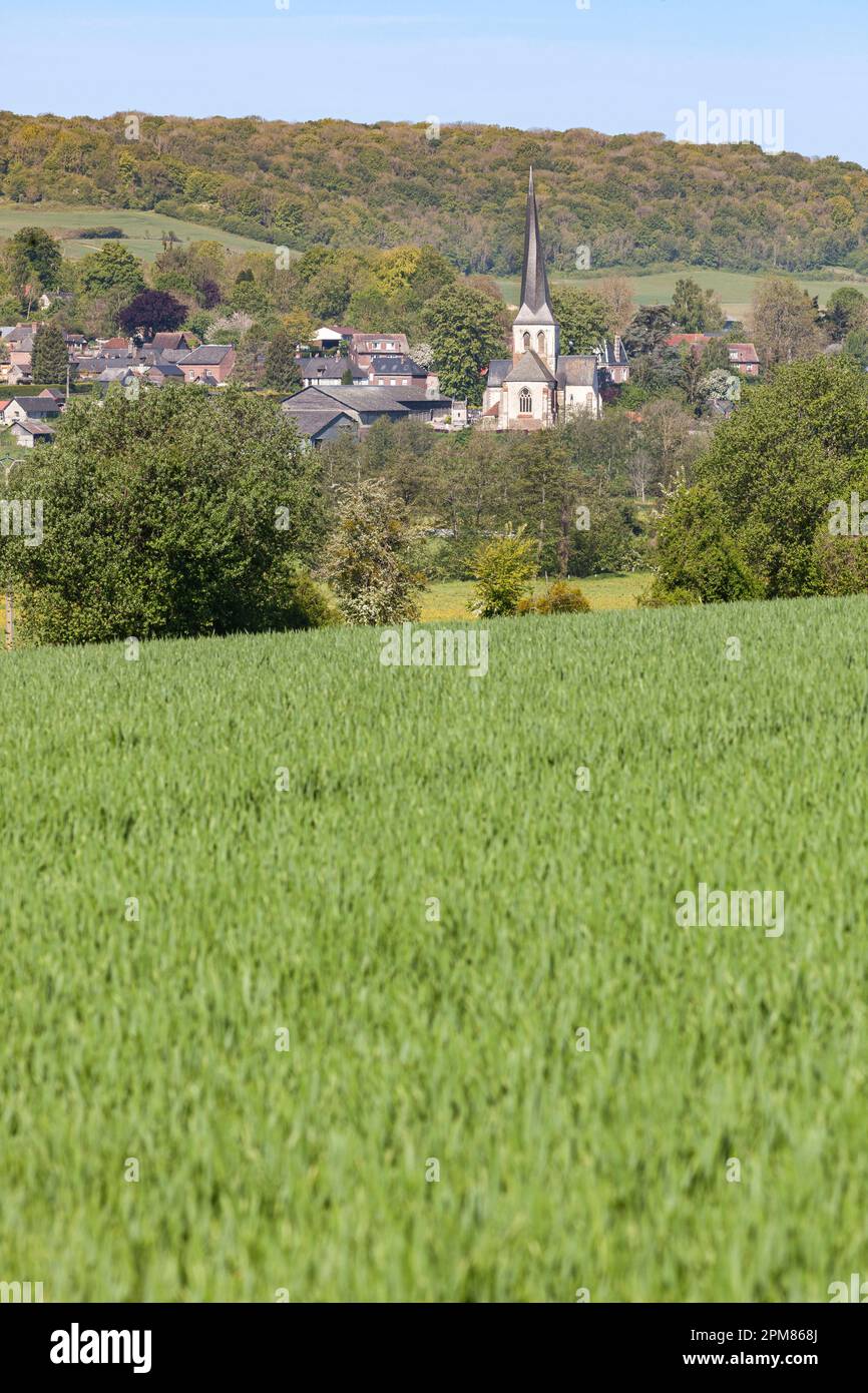 France, Seine Maritime, Pays de Bray, Bures-en-Bray, Saint-Aignan ...