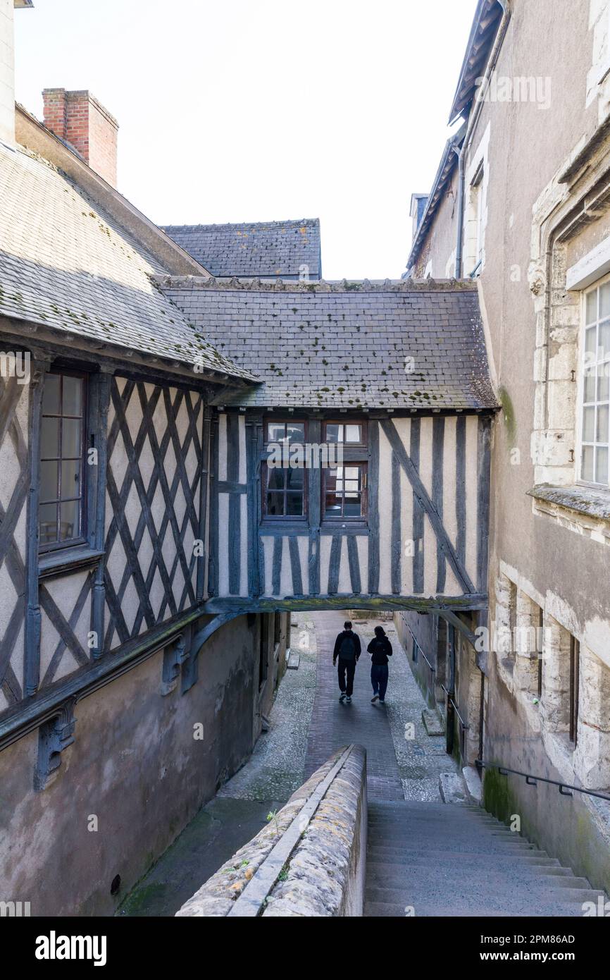 France, Loir-et-Cher, Loire valley listed as World Heritage by UNESCO, Blois, House (15th ...