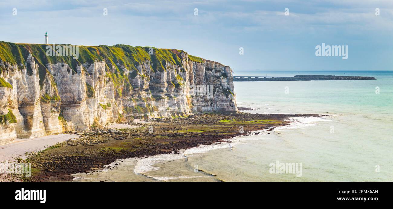 France, Seine-Maritime, Pays de Caux, Alabaster Coast (Cote d'Albatre ...