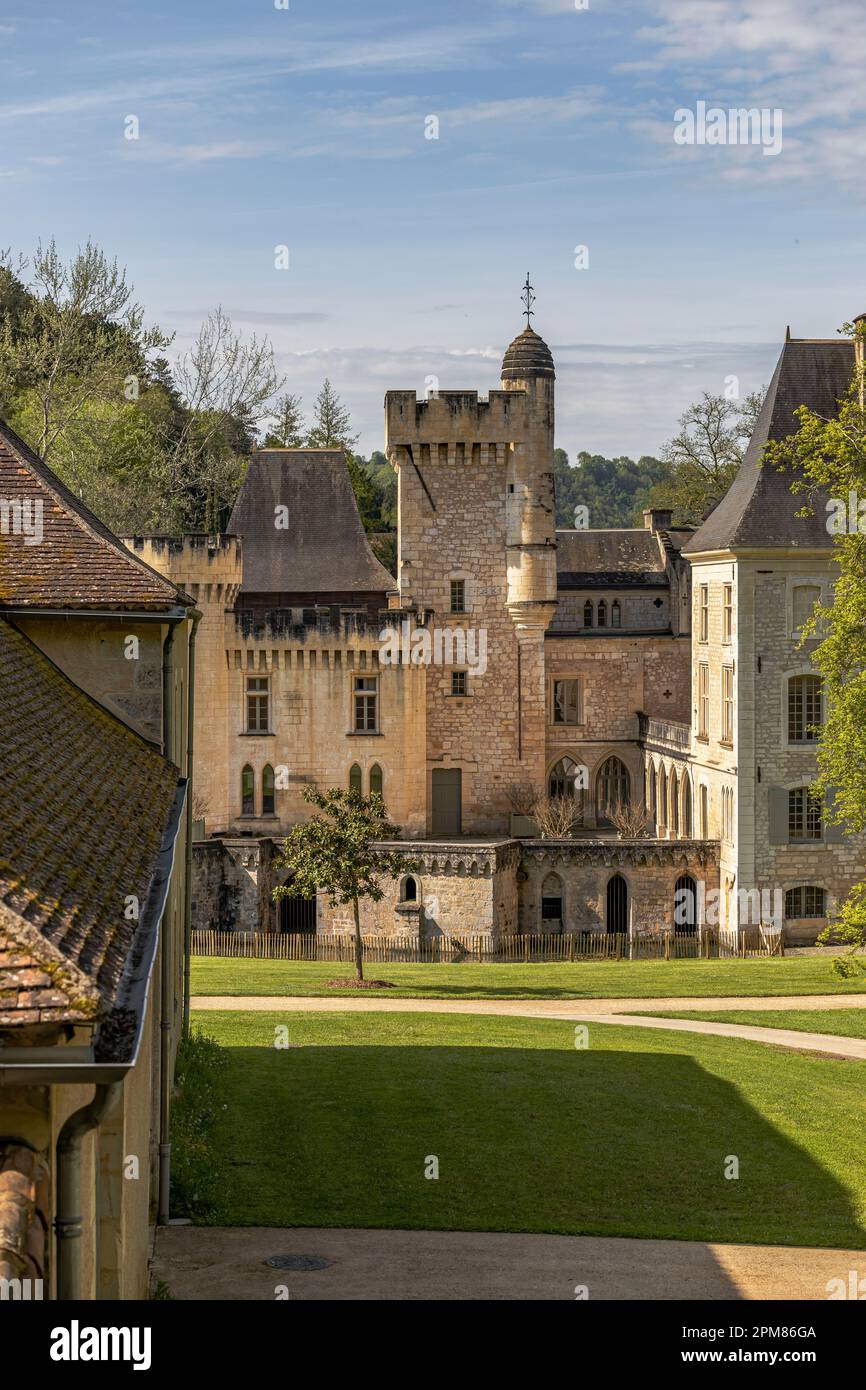 France, Dordogne, Black Perigord, Le Bugue, Campagne, Castle of ...