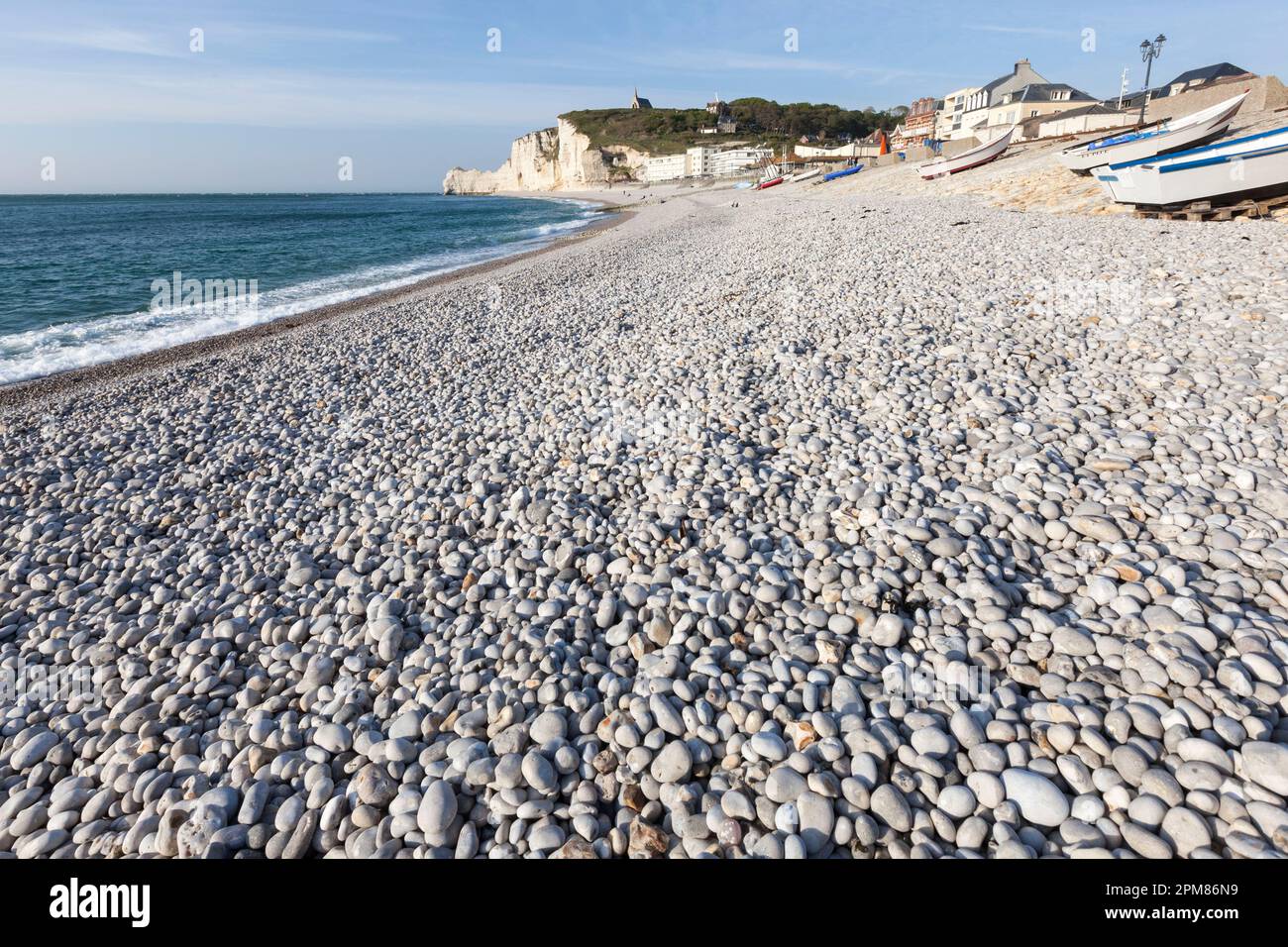France, Seine-Maritime, Pays de Caux, Alabaster Coast (Cote d'Albatre ...