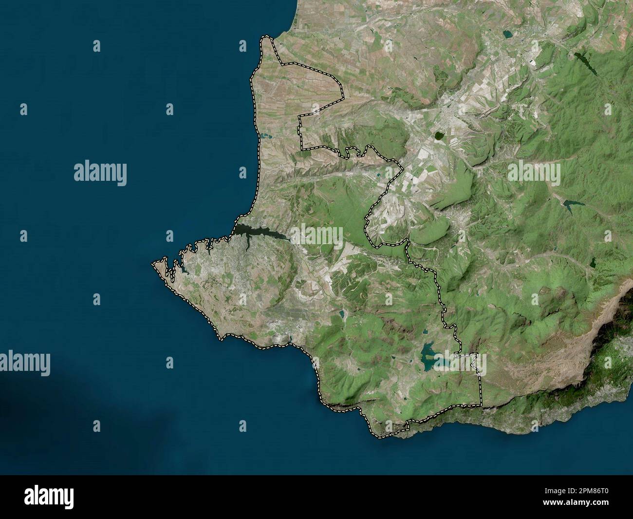 Sevastopol', autonomous republic of Ukraine. High resolution satellite ...