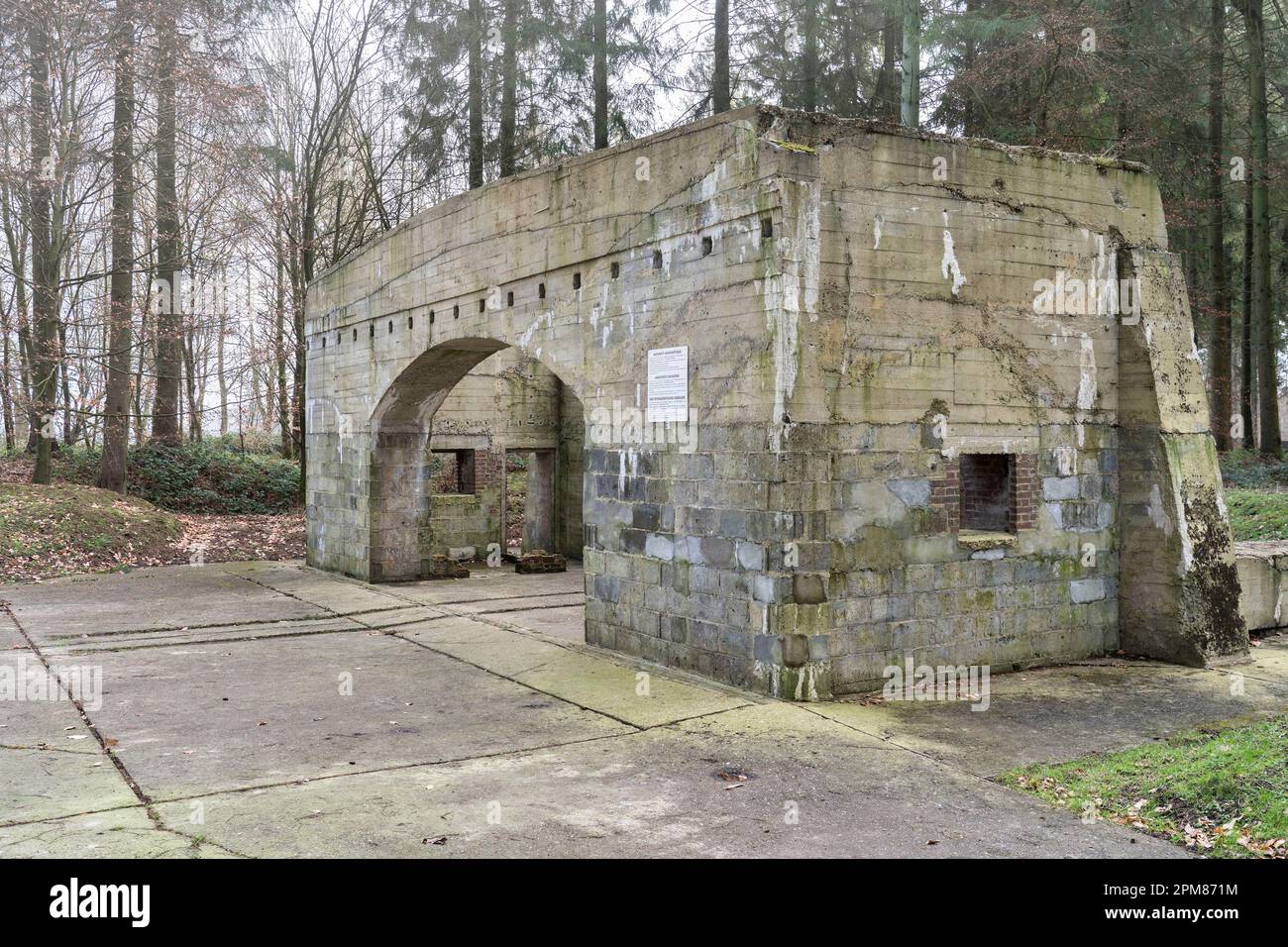 France, Seine Maritime, Ardouval, V1 site of Val Ygot, amagnétique ...