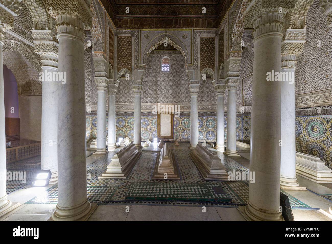 Morocco, High Atlas, Marrakech, imperial city, médina listed as World ...