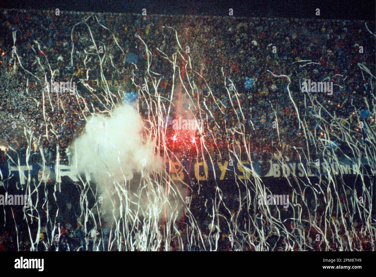 Italy ultras season 1986-87 - in the photo - inter-goteborg uefa cup ...