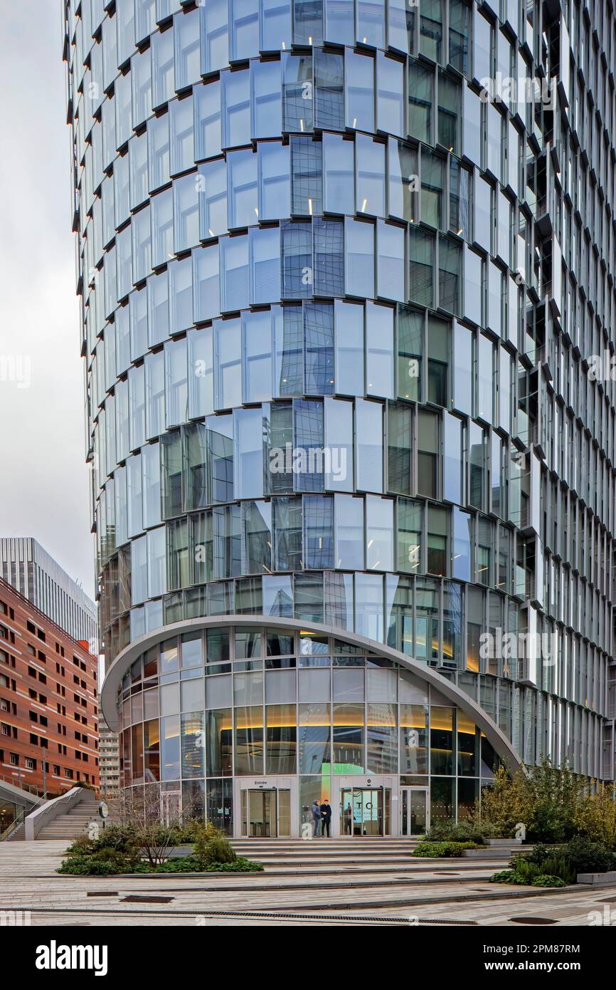 France, Hauts de Seine, Courbevoie, La Défense district, Tour Alto ...