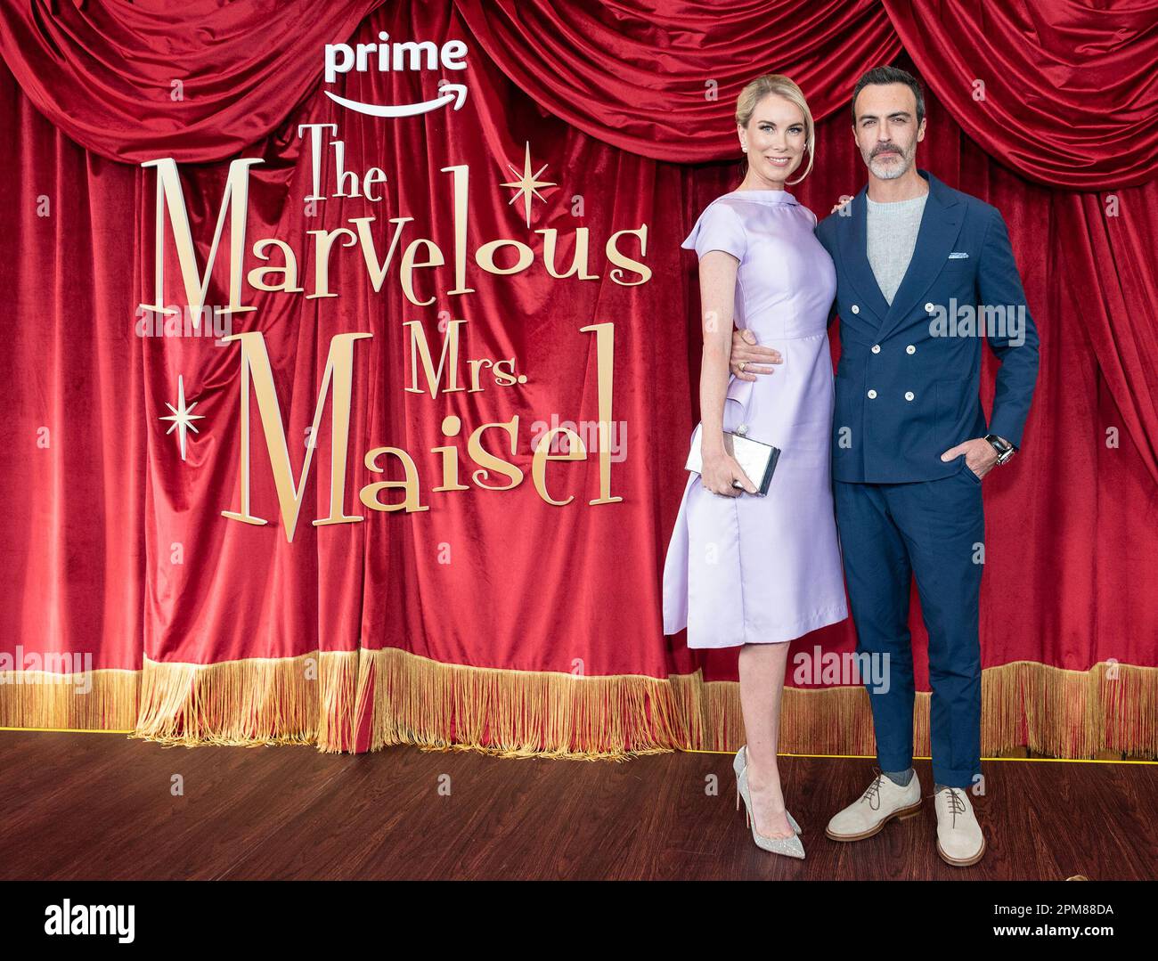 Reid Scott (R) attends Amazon Prime Video's "The Marvelous Mrs. Maisel ...