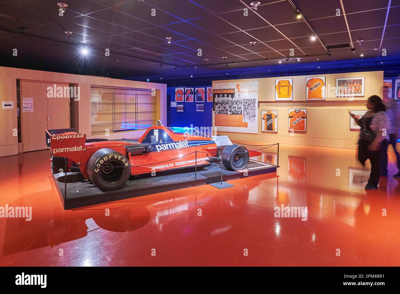 France, Mayenne, Laval, la Cite du Lait (The City of Milk), 1st floor ...