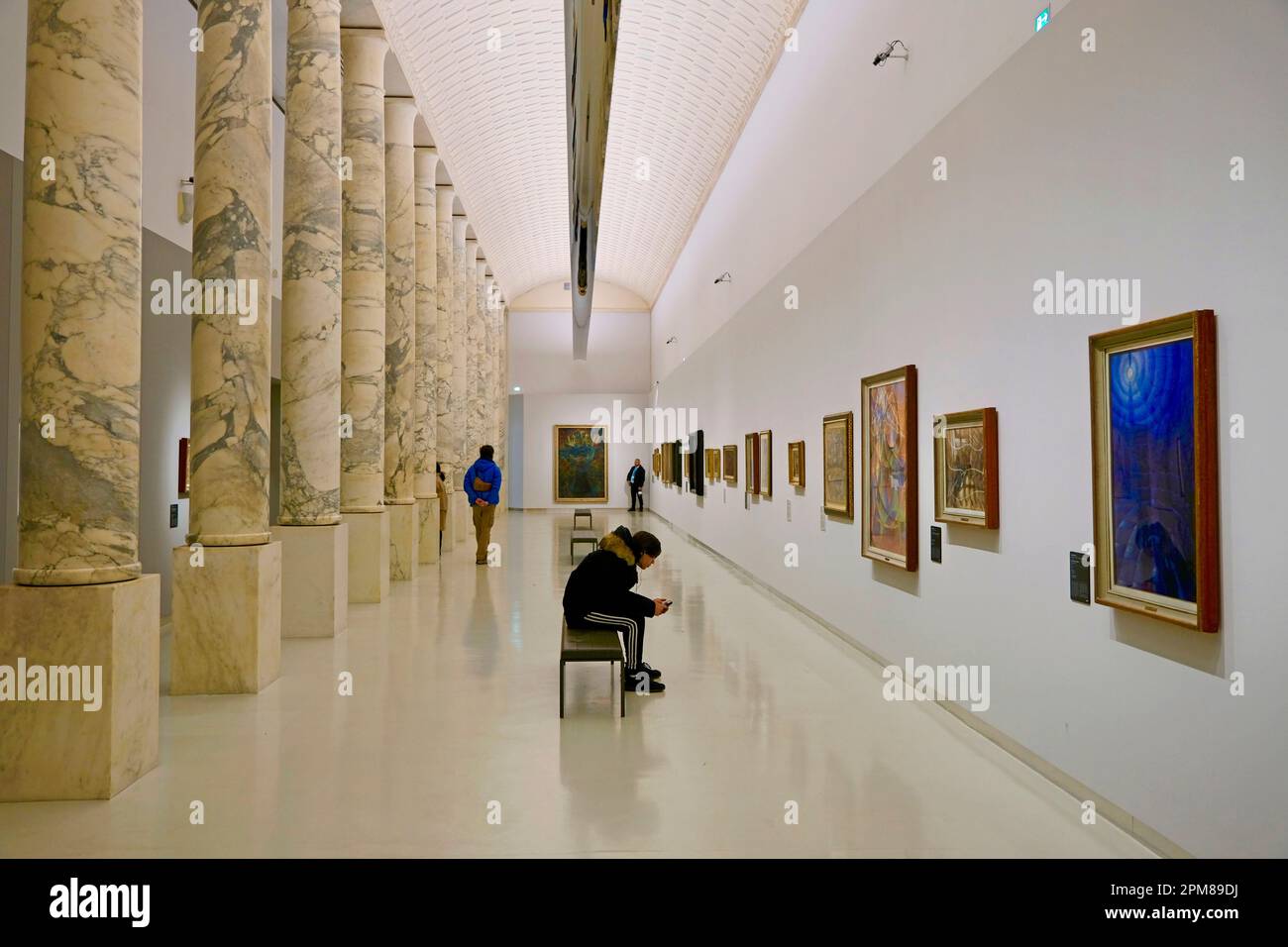 Italy, Lombardy, Milan, Piazza del Duomo, museo del Novecento opened in ...