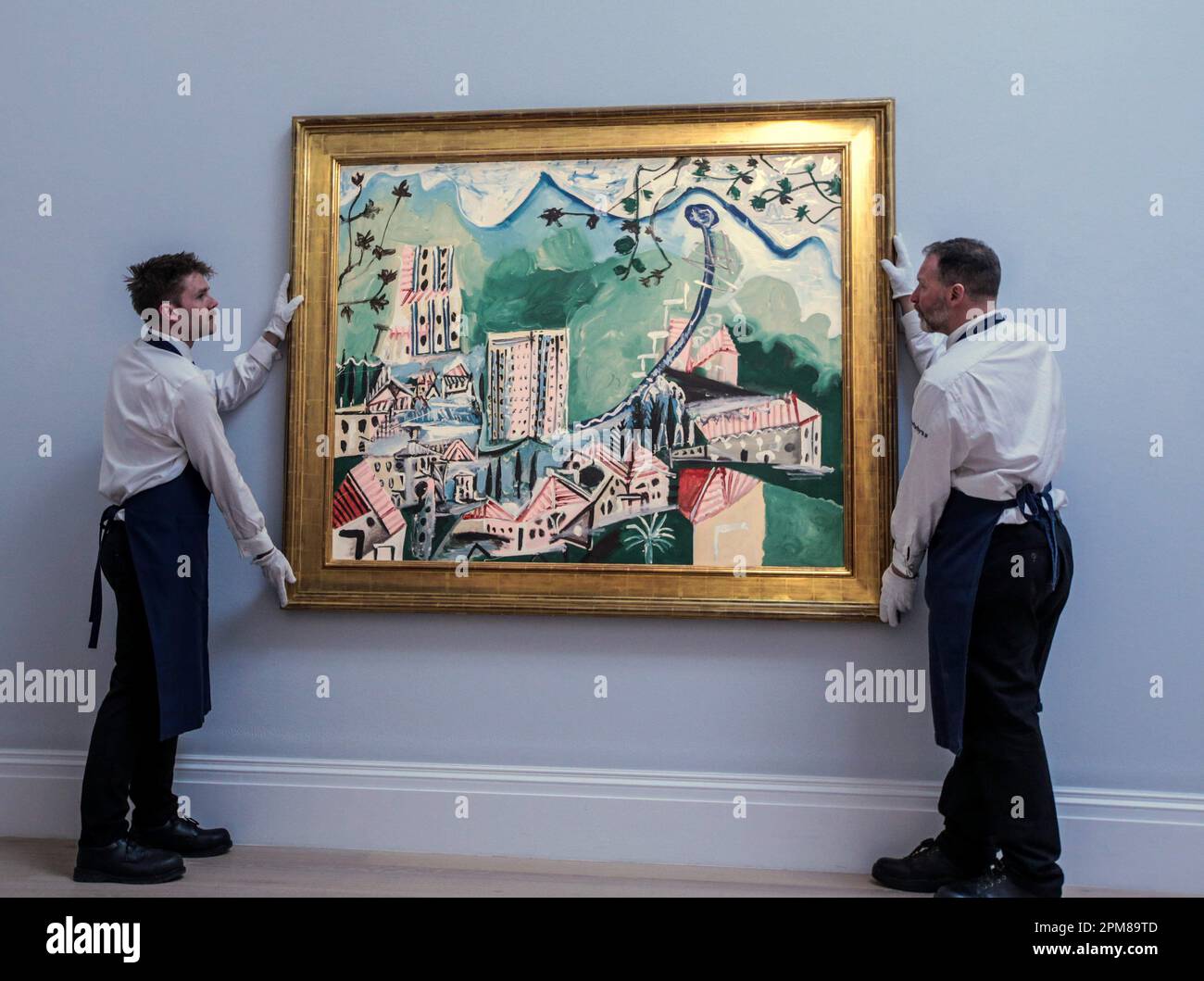 London, UK. 12th Apr, 2023. Unveiled in London, Modern and Contemporary ...