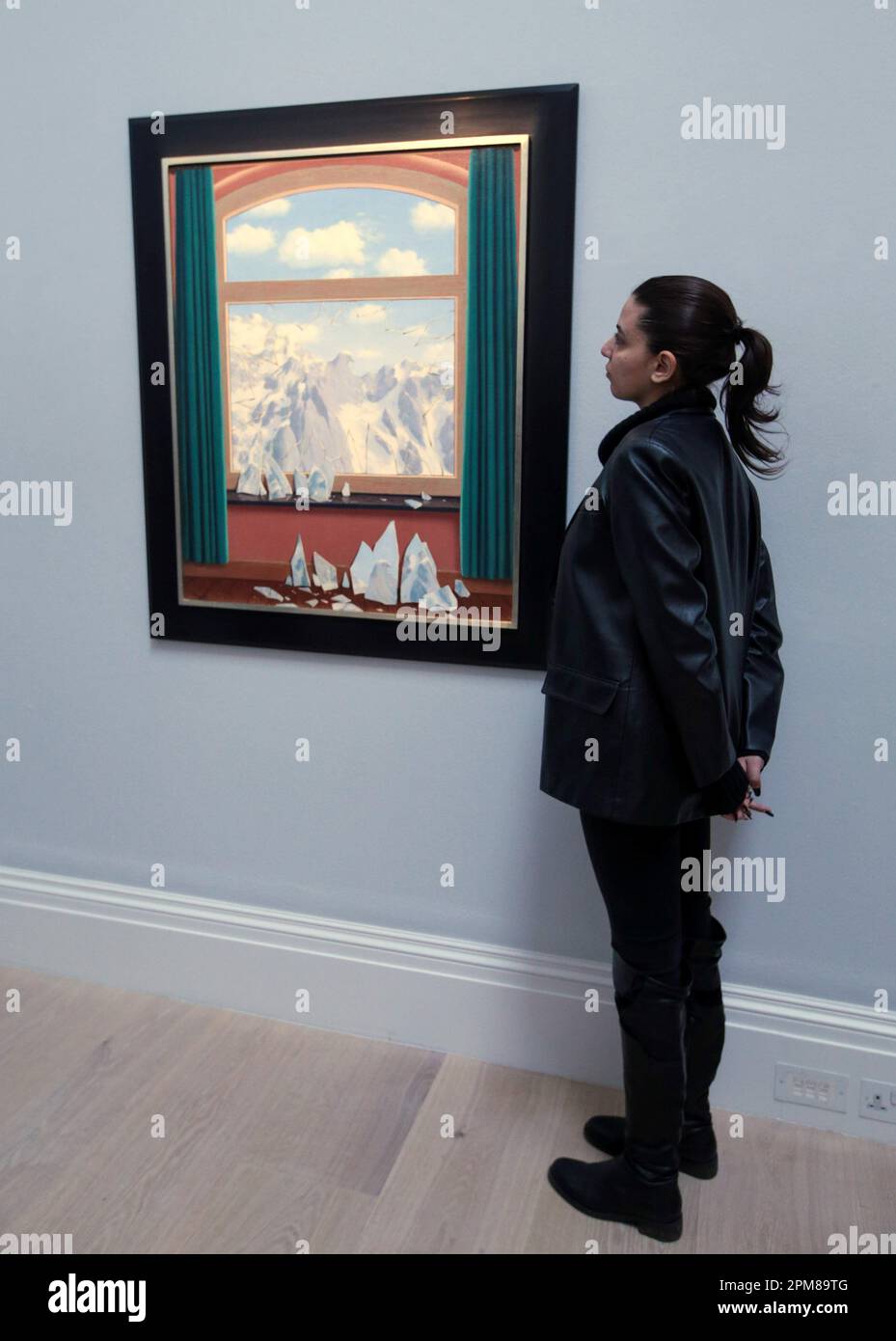 London, UK. 12th Apr, 2023. Unveiled in London, Modern and Contemporary masterpiece Rene ...