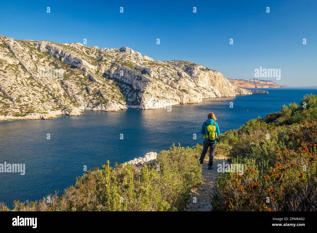 France, Bouches-du-Rhone, Calanques National Park, Marseille, Calanque ...