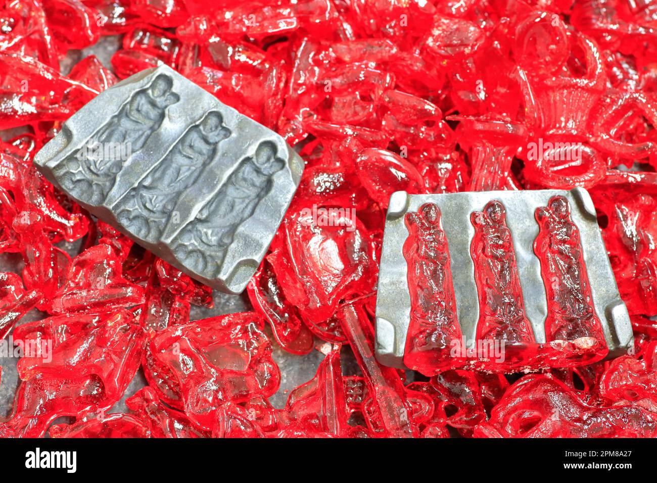 France, Ardennes, Bogny sur Meuse, Maison Simon, Ardennes red sugar ...
