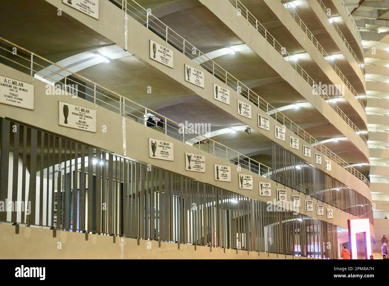 Italy, Lombardy, Milan, Giuseppe Meazza Stadium (or Stadio San Siro ...